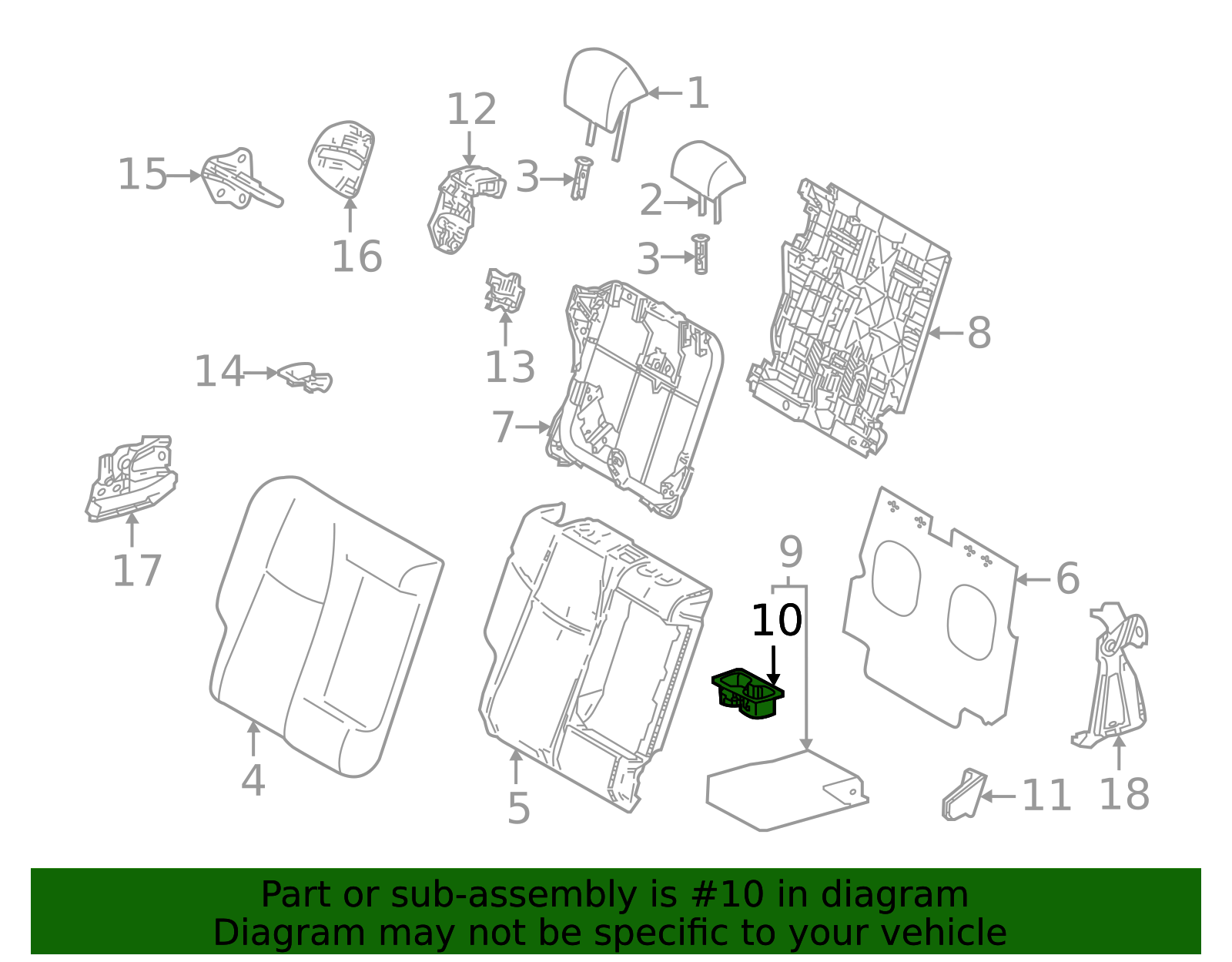 72806-F6010-C0 - 2022-2024 Lexus - Cup Holder | My L Parts