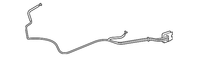 2005-2013 Chevrolet Corvette Primary Hood Latch Release Cable 15209368 ...