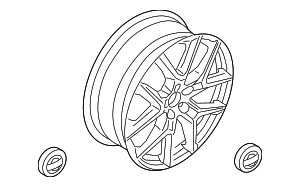 2018-2021 Volvo XC60 Inch Aluminium Alloy Wheel Rim Black Diamond Cut ...