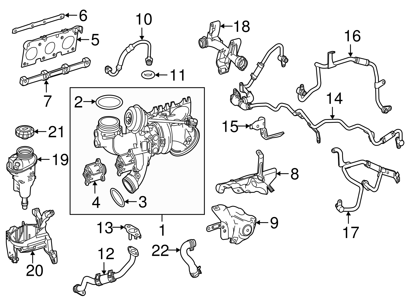 Coolant Line | 276-200-23-51 | OEM Vehicle Parts