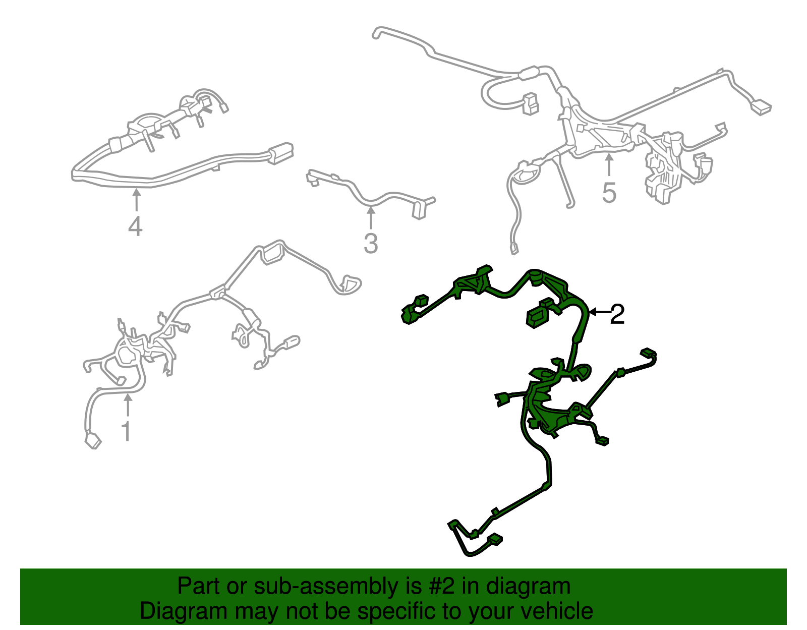 2017-2020 BMW Engine Harness 12-51-8-644-505 | BMW OEM Parts