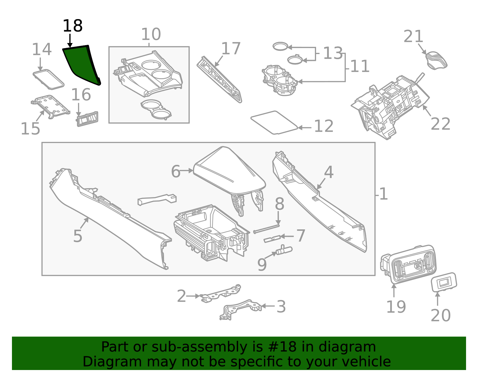 2024-2025 Toyota Mirai Panel Assembly 58804-62110 | Toyota Parts Center
