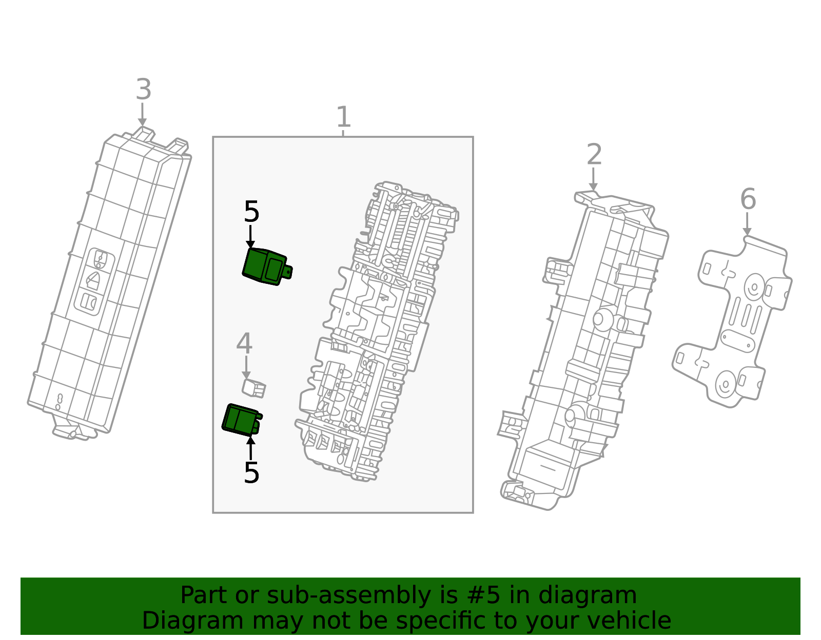 2013-2025 GM Multi-Purpose Relay 84095363 | GM Parts Center