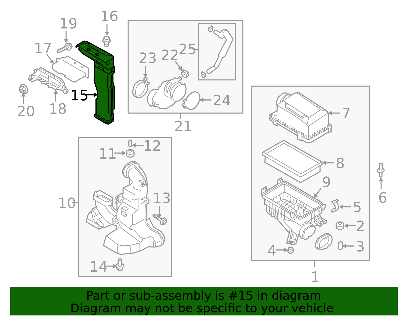 Air Duct 28210-H9100 | OEM Parts Quick