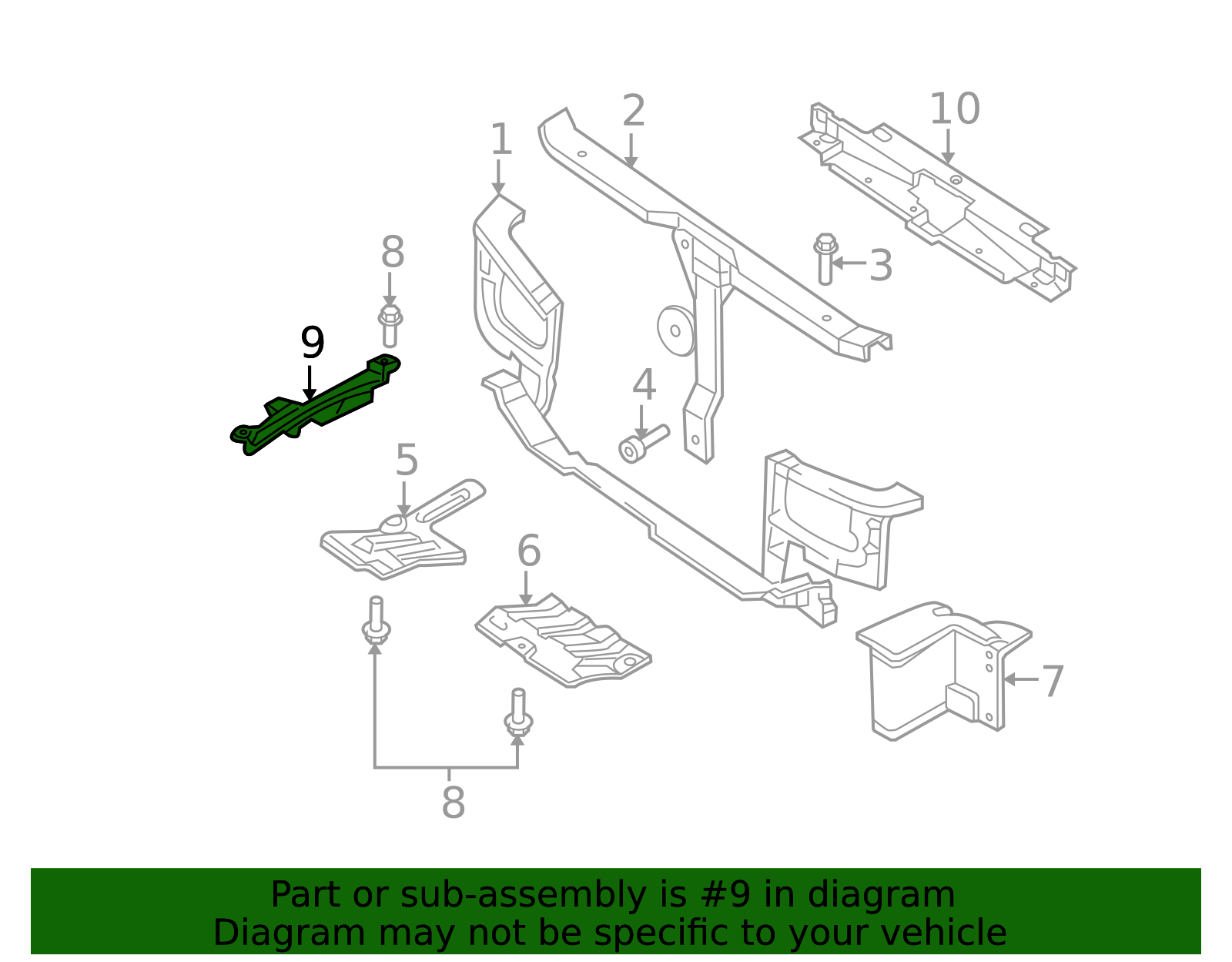 29136-2D100 - Air Guide 2004-2006 Hyundai Elantra | Hyundai Wholesale ...
