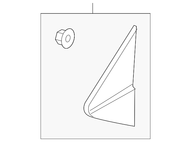 95248641 - Front Passenger Side Upper Body Side Applique 2013-2015 ...