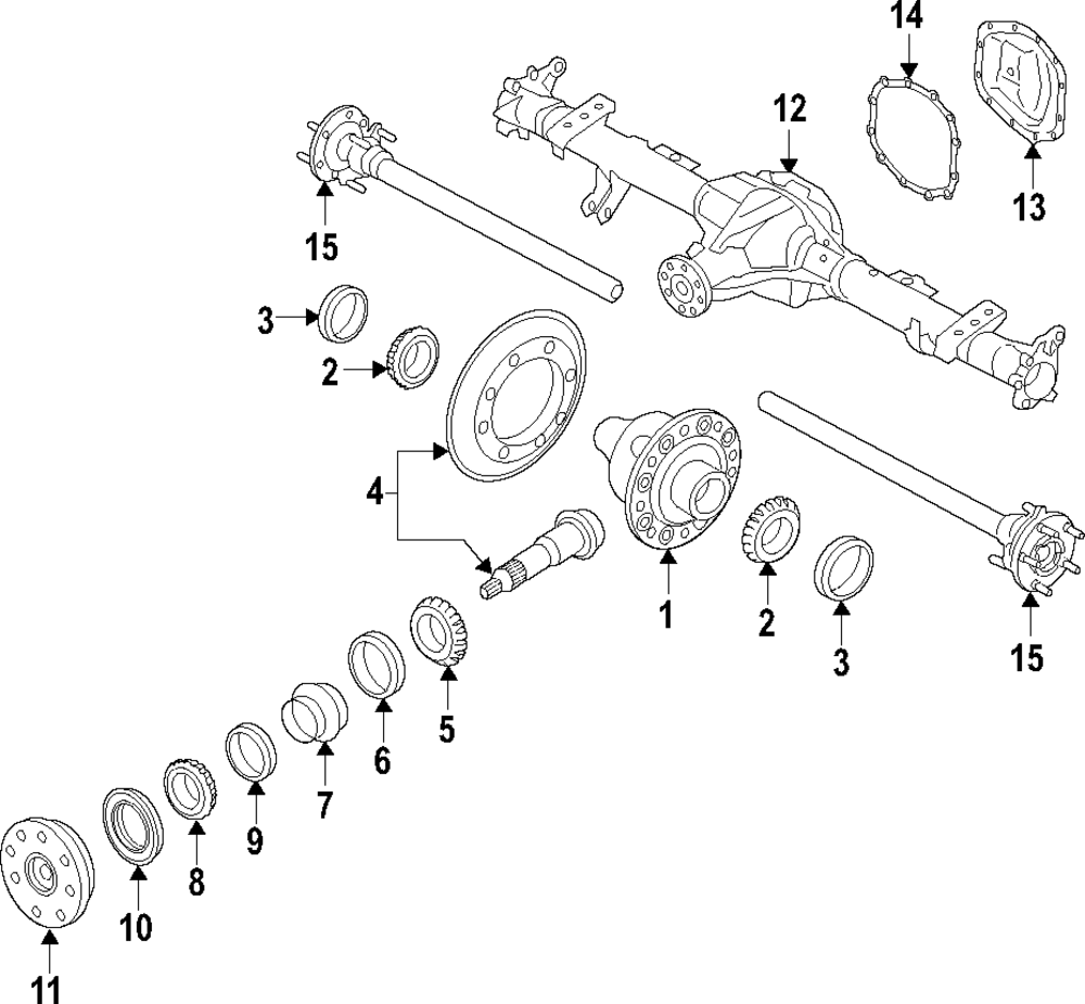 2019-2023 Ford Ranger Companion Flange KB3Z-4851-A | Ford OEM Parts Outlet
