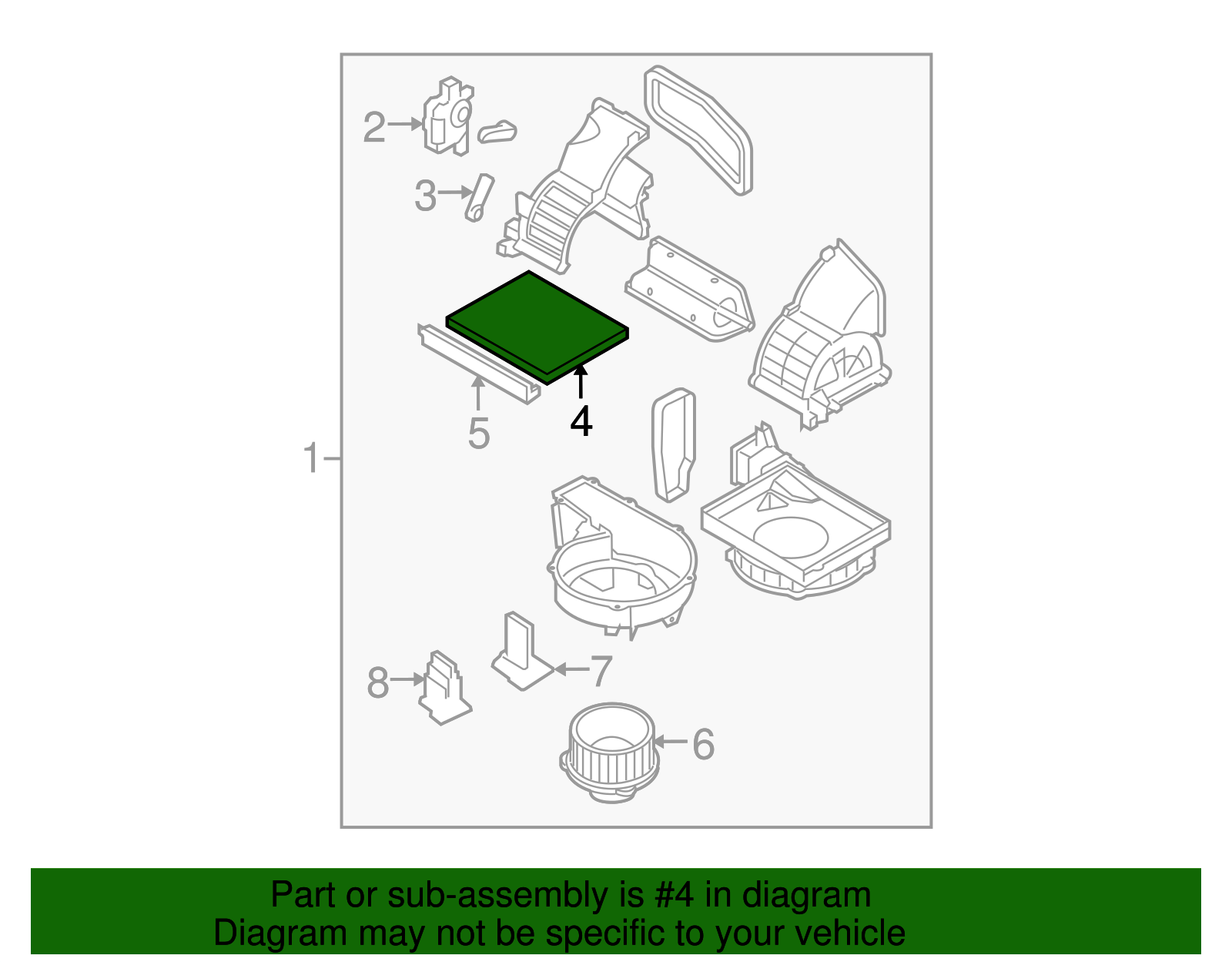 2009-2016 Hyundai Elantra Air Filter 08790-2L000-A | OEM Parts Online