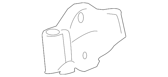 2006-2007 Toyota Highlander Radiator Support Air Deflector 53294-48050 ...