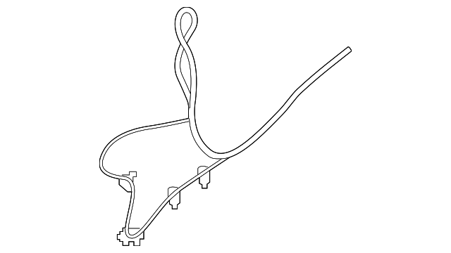 54-34-7-421-757 - 2015-2021 BMW - Pressure Hose | BMWPartsHub