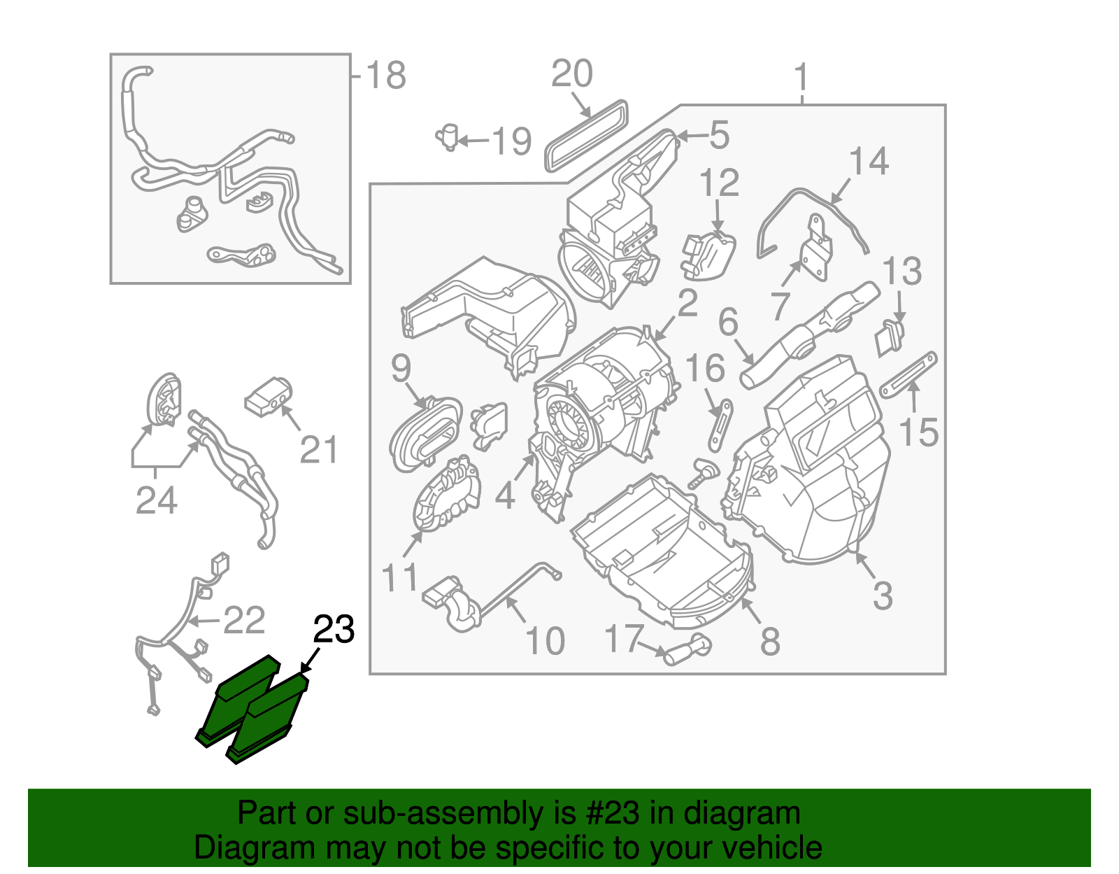 2007-2009 Nissan Quest Cabin Air Filter 27277-ZM70A | Nissan Parts Central