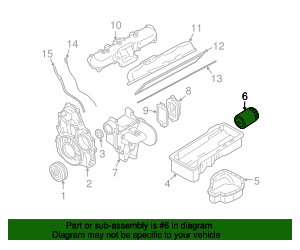2001-2019 GM Engine Oil Filter 12691158 GM | GMPartsDirect.com