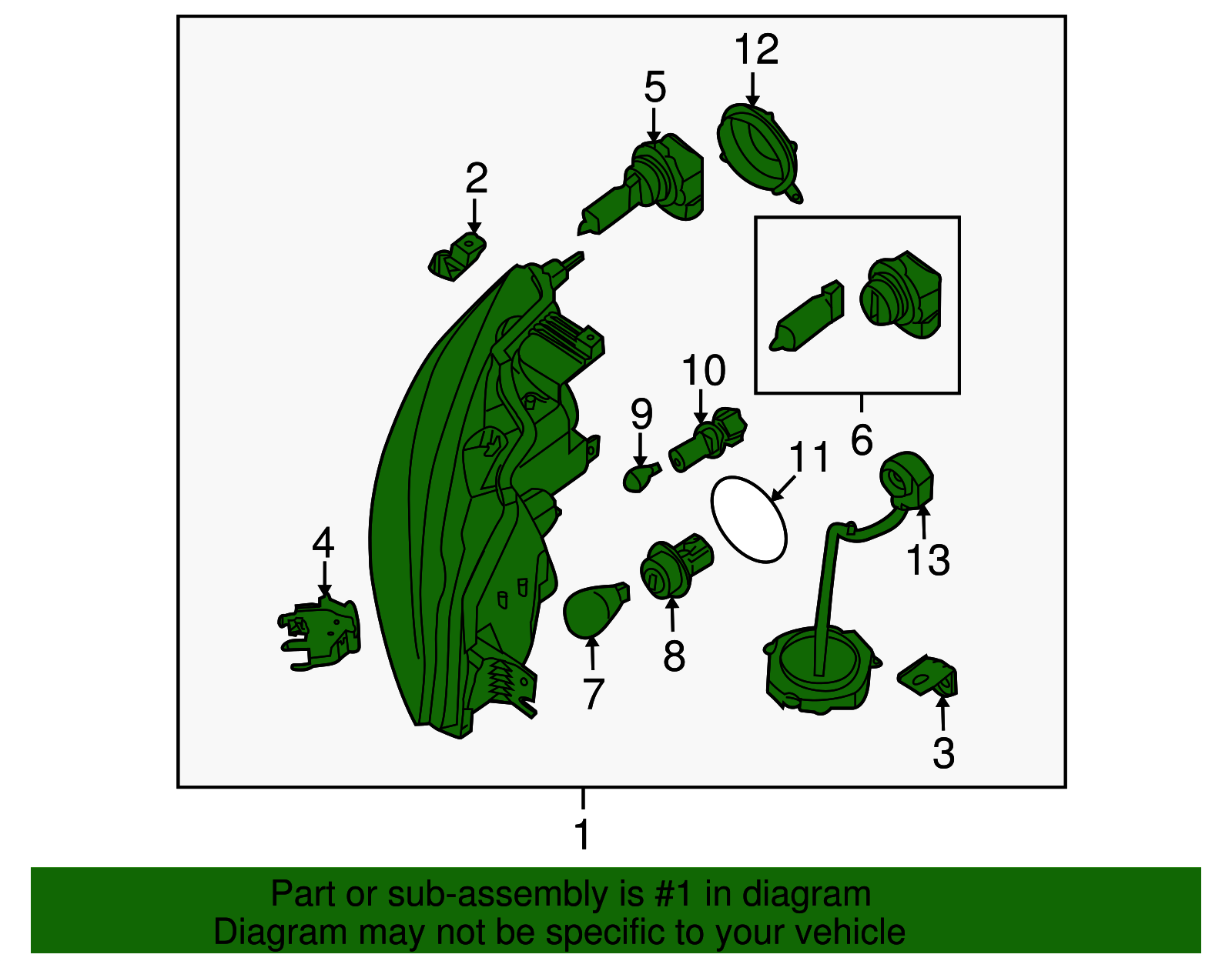 E6060-9N00JNW - Value Advantage™ HEADLAMP ASSY -LH 2009-2014 Nissan ...