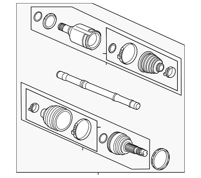 2013-2019 Buick Encore Shaft 42758443 | Shop Matick Buick GMC