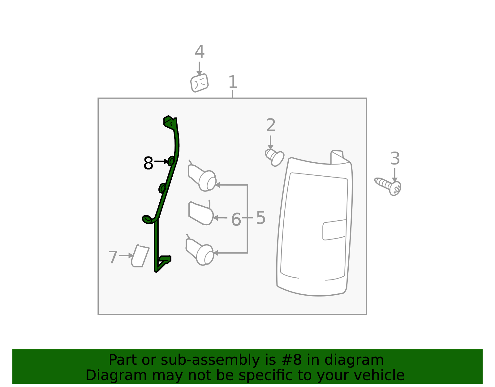 25975983 - High-Quality Tail Light Wiring Harness for 2007-2014 GMC ...
