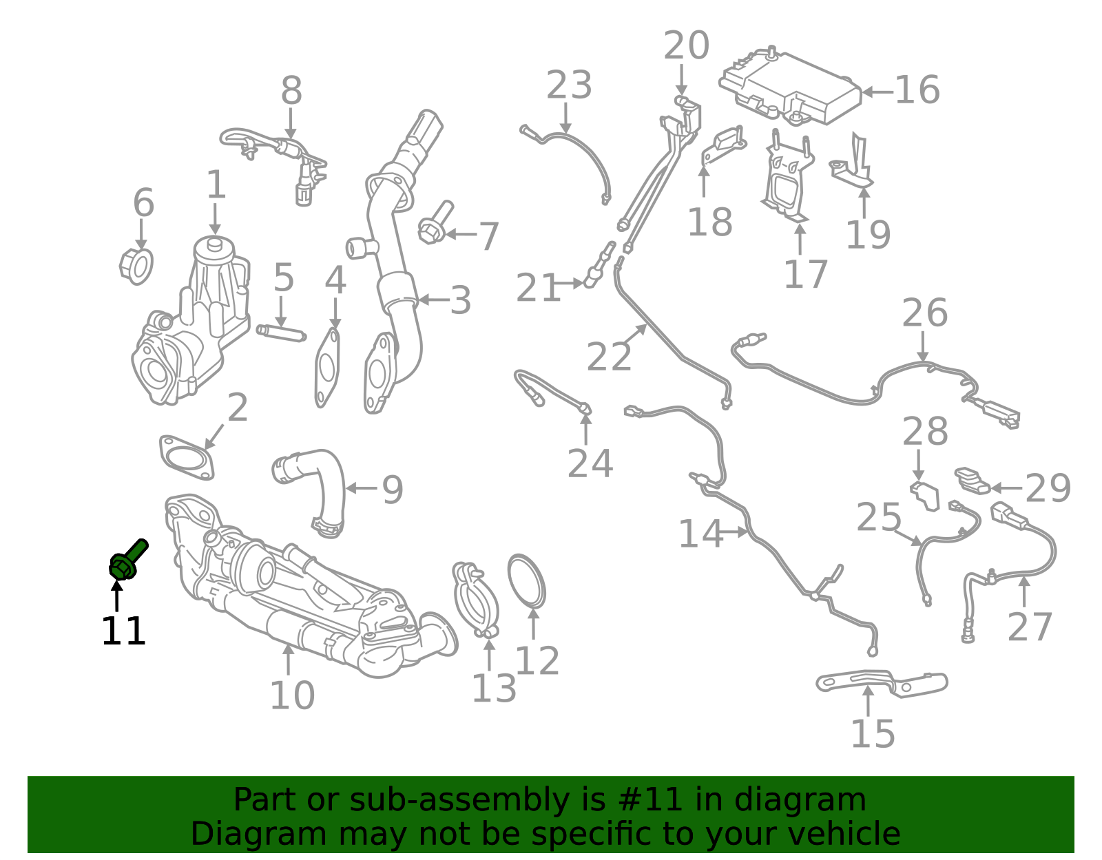 W500424S442 - High-Quality Exhaust Gas Re-Circulation (Egr) Cooler Bolt ...