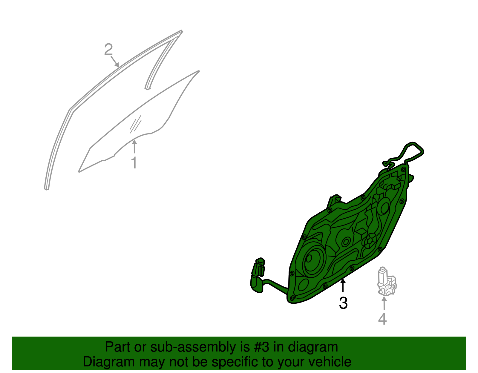 2011-2016 Hyundai Elantra Regulator Module 82471-3Y010 | OEM Parts Online