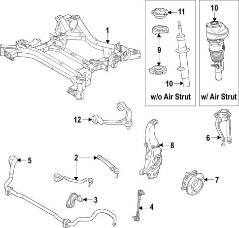 Front Suspension for 2025 BMW iX | OEM Parts Online