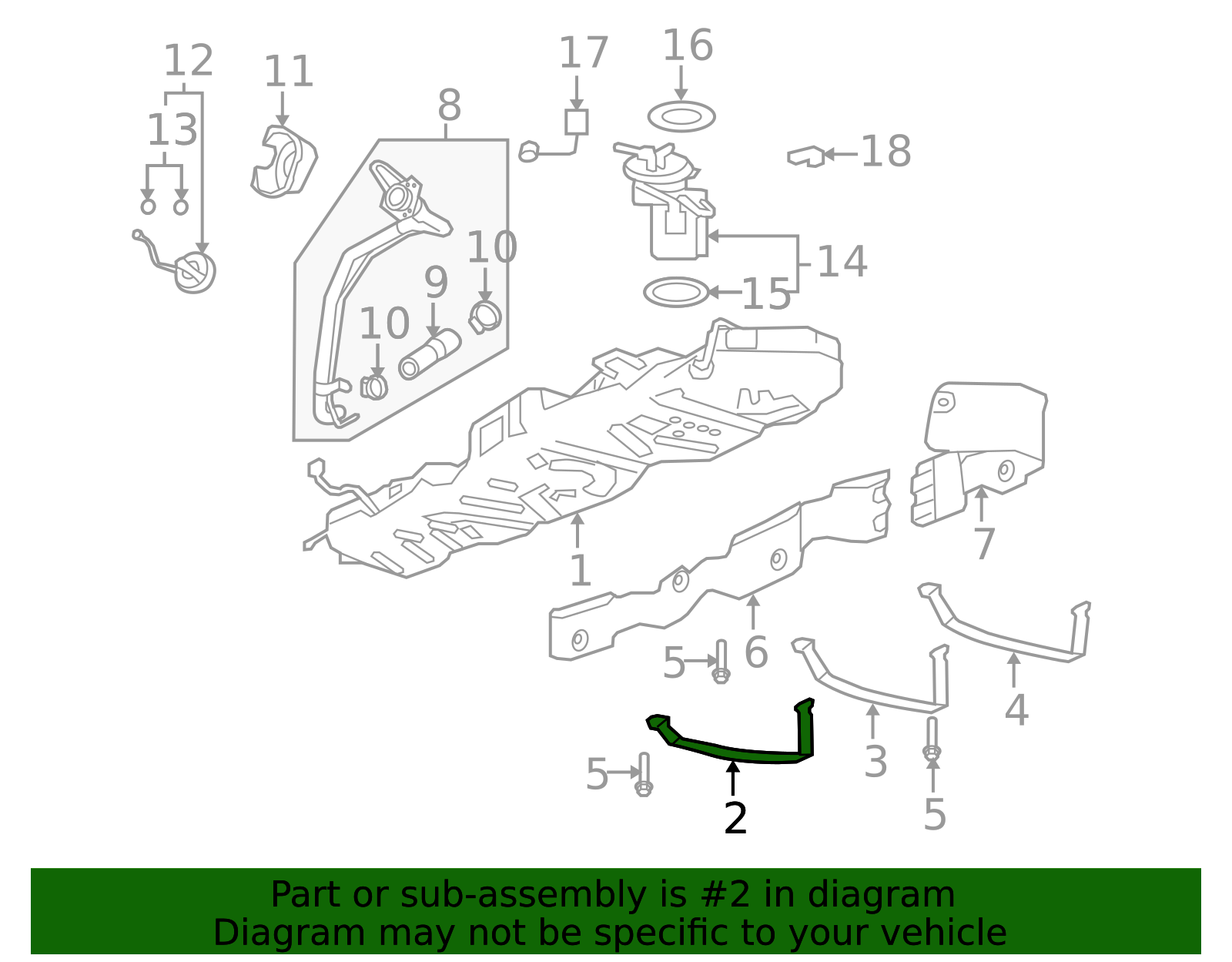 Buy Genuine GM Auto Parts - Strap (Part # 22858658) | GM Parts Store