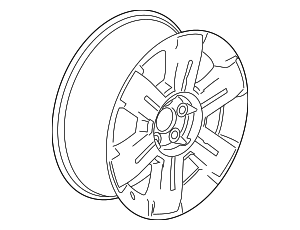 2010-2015 GMC Terrain 19x7-Inch 6-Spoke Wheel 84075822 | Capital Chevy ...