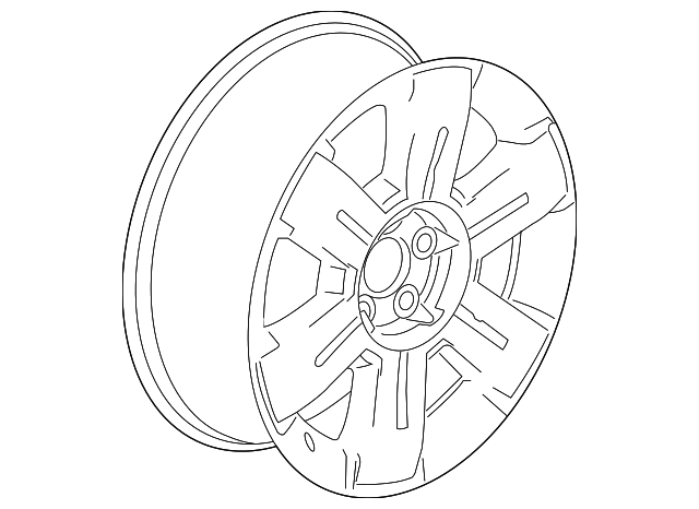 2016-2017 GMC Terrain 19x7-Inch Aluminum Wheel 23446996 | Capital Chevy ...