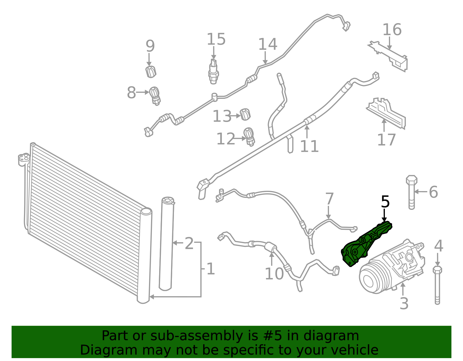 64-55-7-585-167 - High-Quality Bracket for 2008-2021 BMW | AutoNation Parts