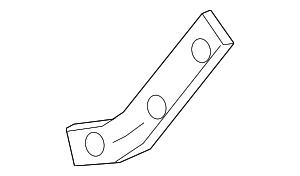 2016-2019 Chevrolet Volt Rear Bumper Fascia Guide 23399508 | Shop ...