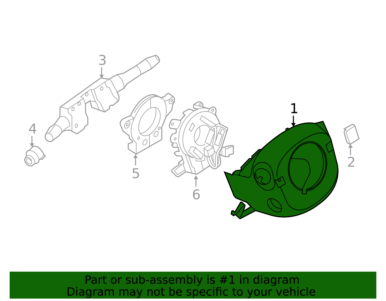 2020-2024 Nissan Murano Column Cover 48470-9UF0A | Bill Kay Nissan Parts