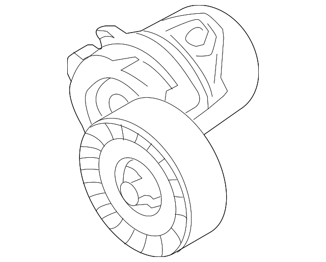 Accessory Drive Belt Tensioner Assembly | F2GZ-6A228-B | Walls' Ford Parts