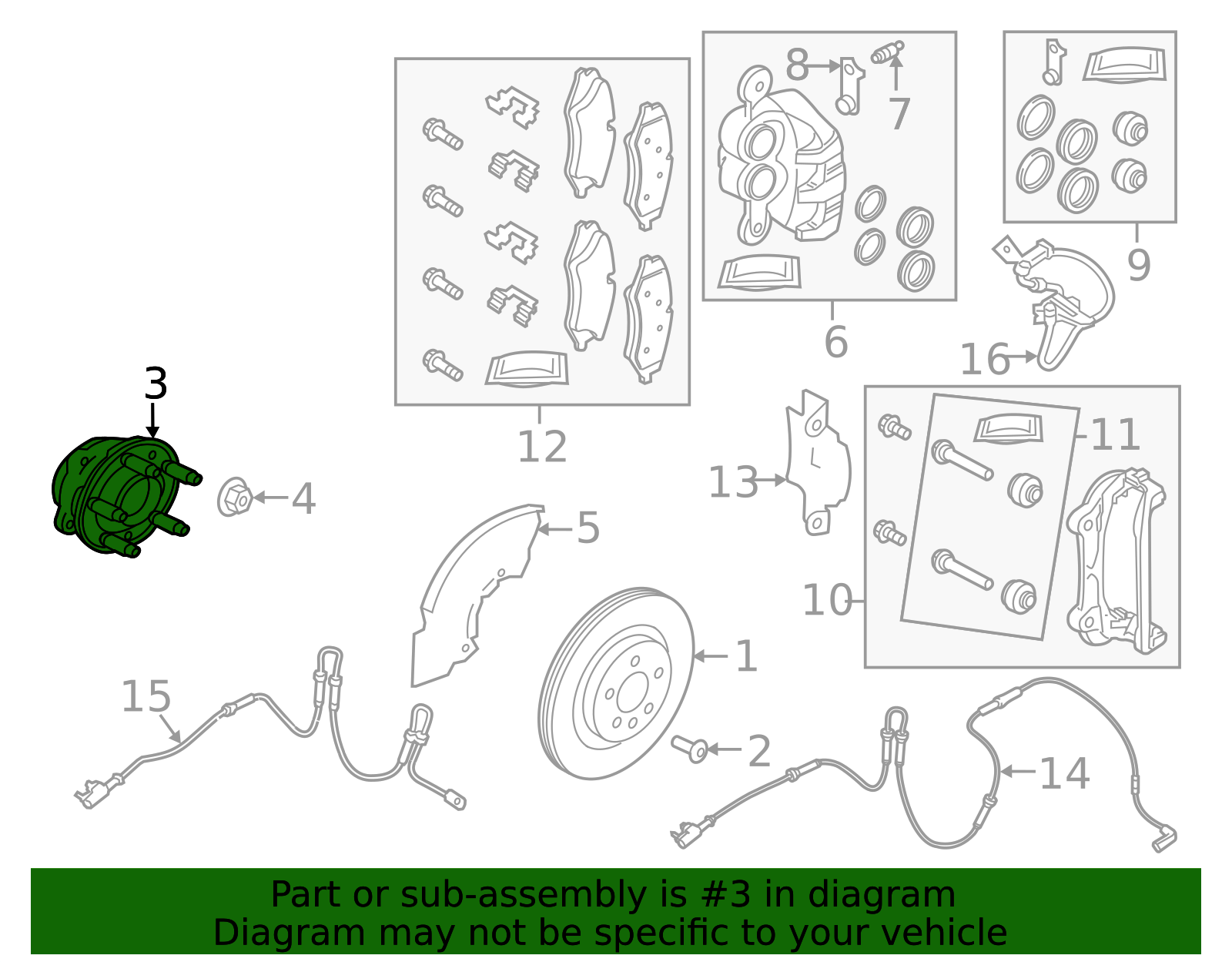 2020-2025 Land Rover | Hub & Bearing | LR178617 | Express Land Rover Parts