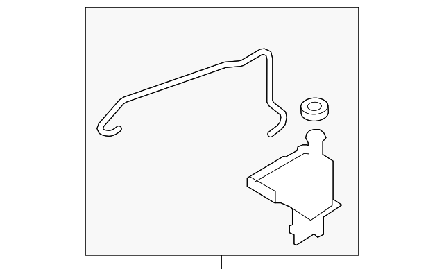 2007-2012 Nissan Versa Reservoir Assembly 21710-ED000 | Team Nissan Inc.