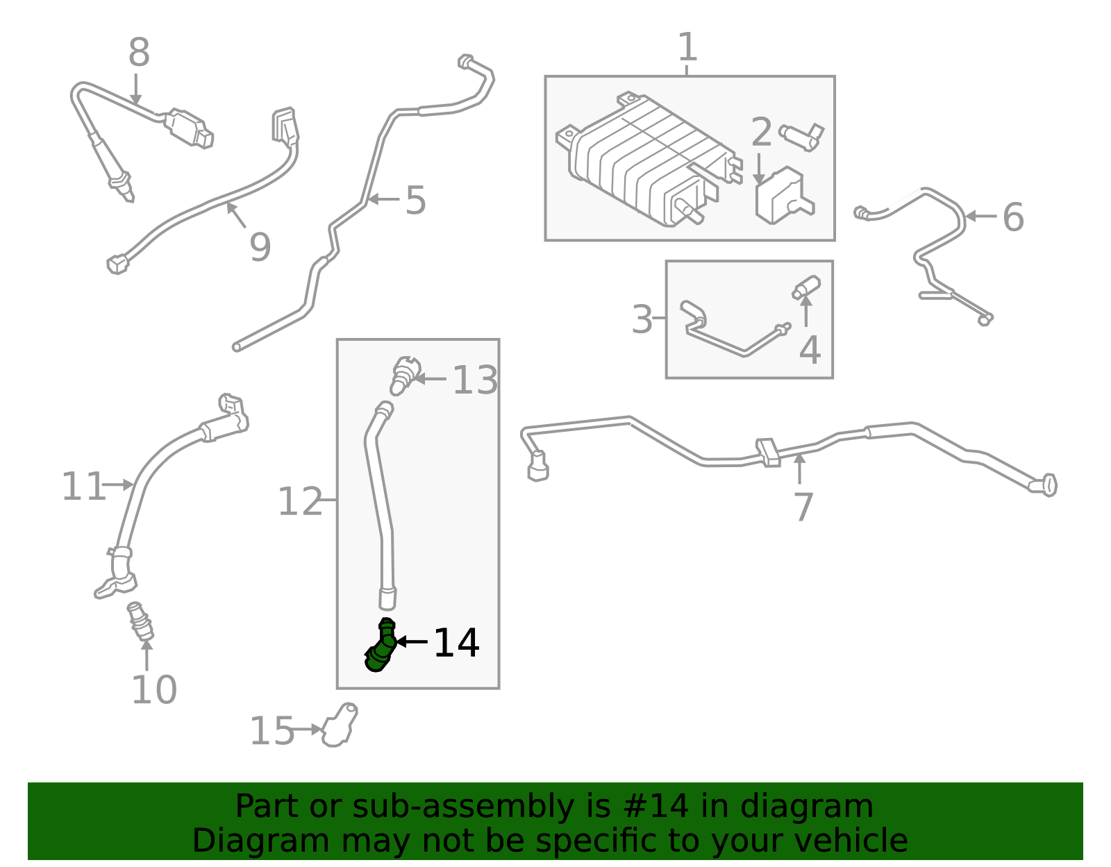 2010-2025 Ford PCV Valve Connector 7T4Z-9E499-B | Ford OEM Parts Outlet