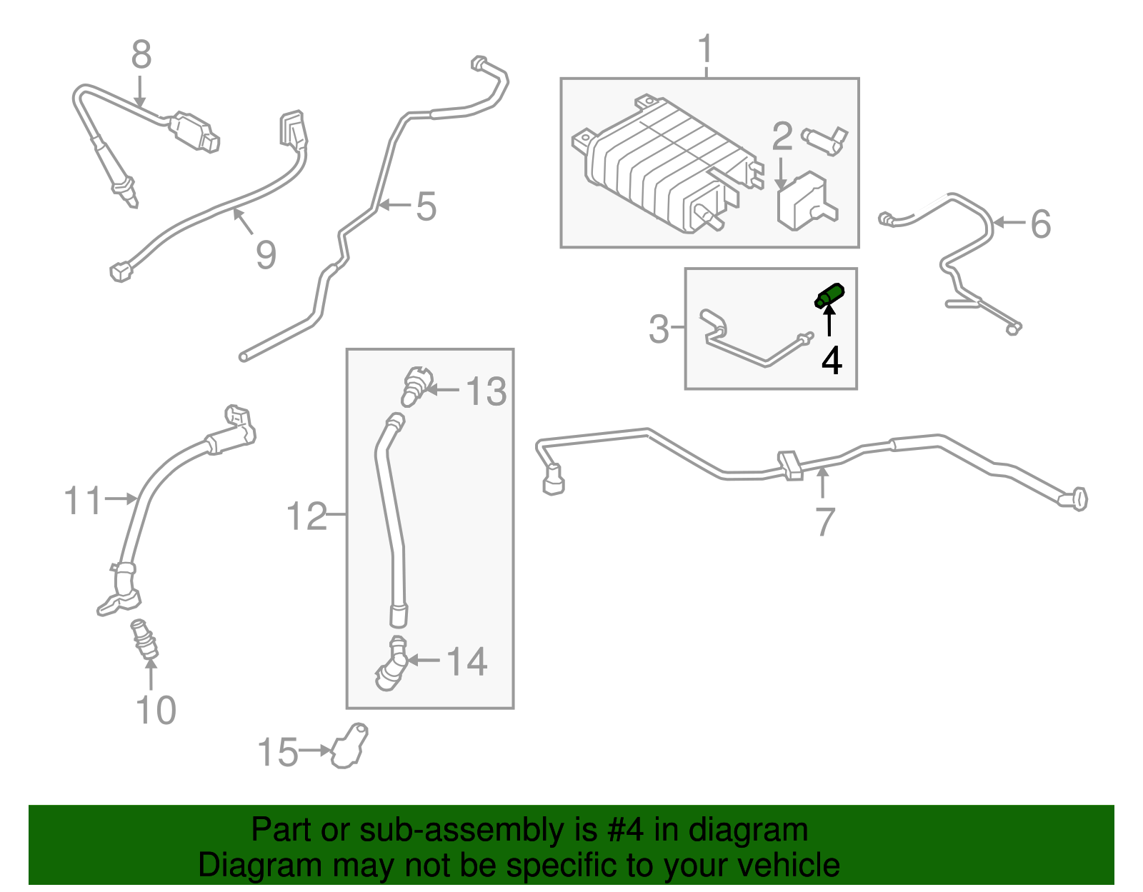2017-2020 Ford Canister Hose Cap DU5Z-9A089-A | OEM Parts Online