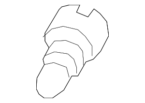 7T4Z-9E499-D - PCV Tube Connector 2009-2025 Ford | Group 1 Auto Parts