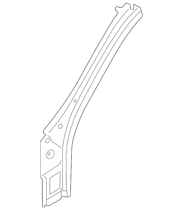 41-00-7-494-521 - 2019-2024 BMW - Hinge Pillar Reinforced | BMWPartsHub