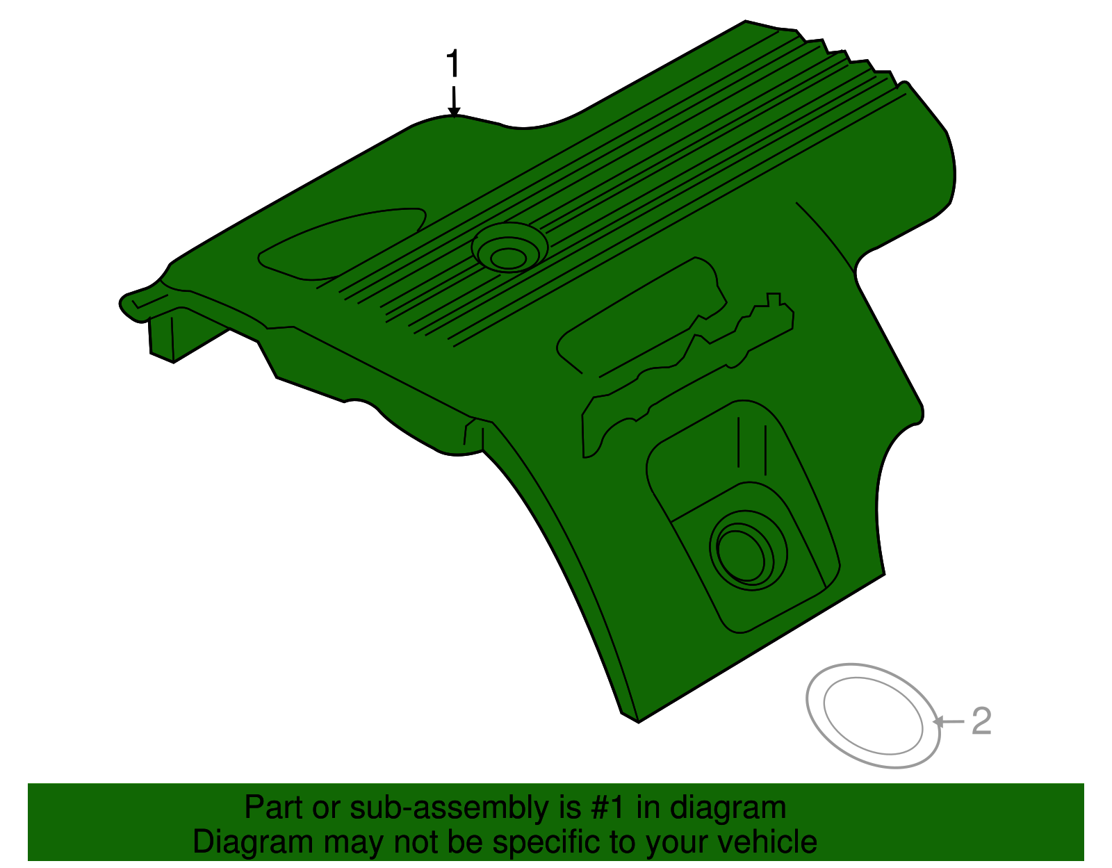 2005 Chevrolet Impala Engine Cover 12597457 | Shop Matick Buick GMC