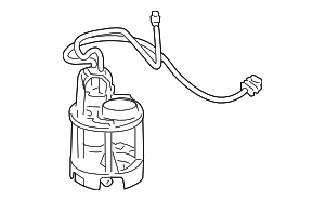 211-470-21-94 - Fuel Pump 2005-2010 Mercedes-Benz SLK 55 AMG ...