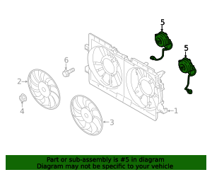 45131AL030 - Fan Motor 2017-2024 Subaru | Subaru Factory Parts Online