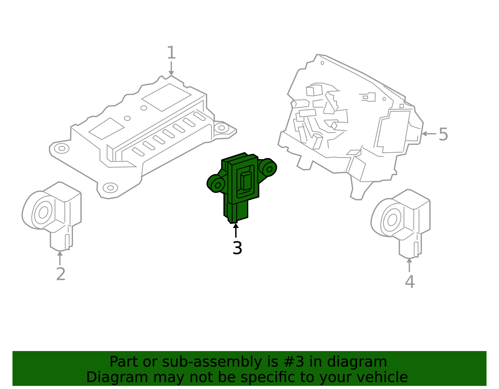 31406731 - Side Impact Sens - 2016-2020 Volvo | Volvo OEM Parts Direct