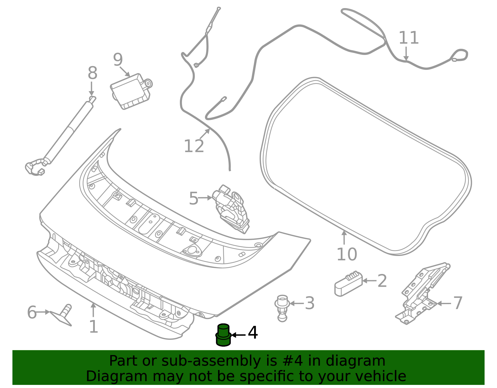 2023-2025 Hyundai Ioniq 6 Overslam Bumper 81070-KL000 | MotorMotor
