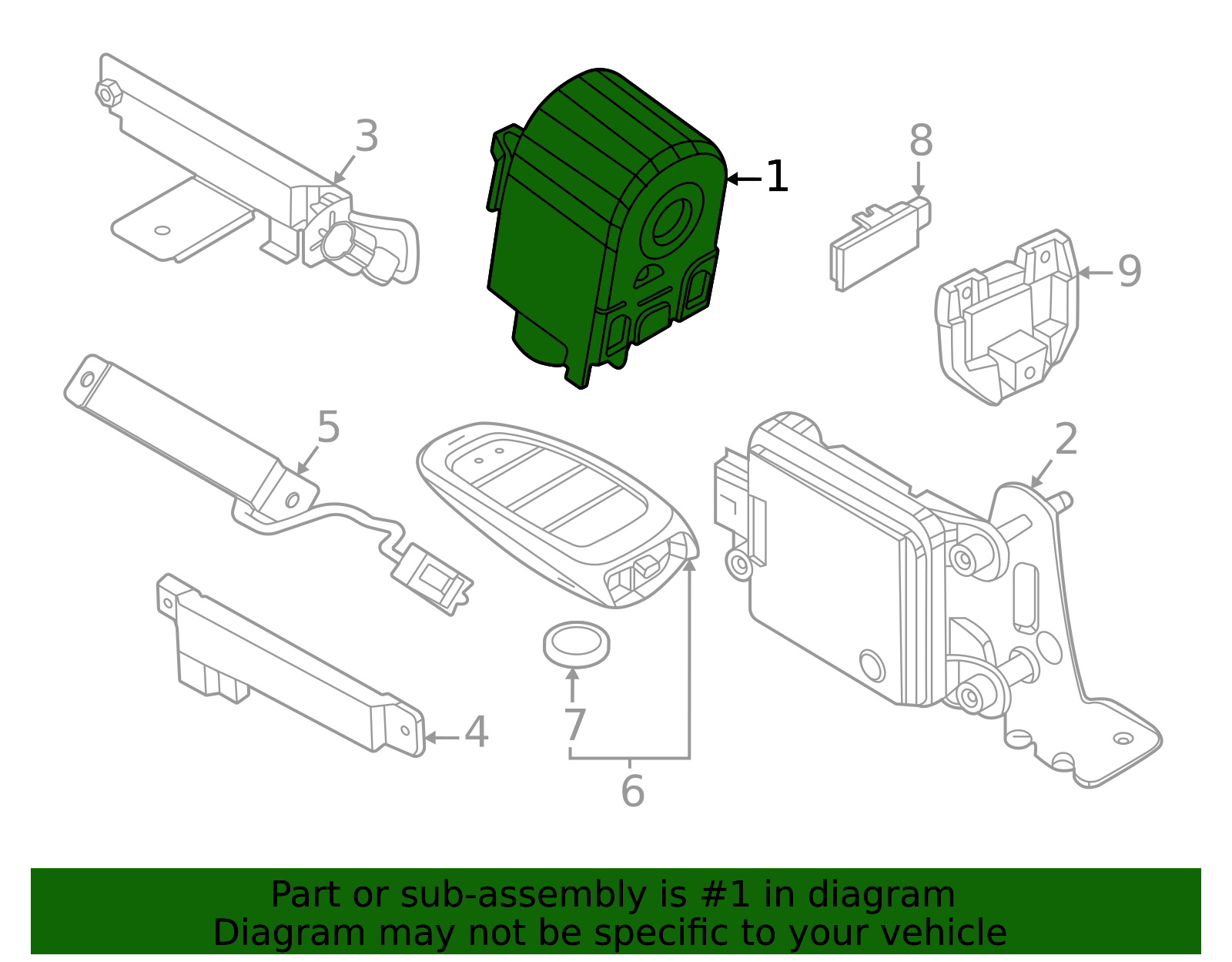 95710-1R000 - Warning Buzzer 2014-2025 Kia | Kia.Parts Store