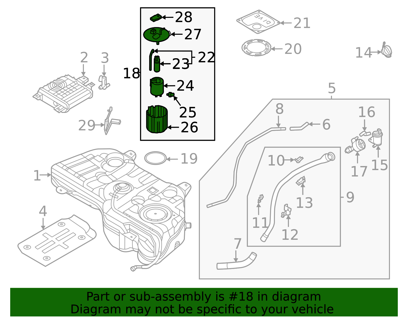 31120-N9500 - 2022-2024 Hyundai Tucson - Fuel Pump Assembly | Conicelli ...