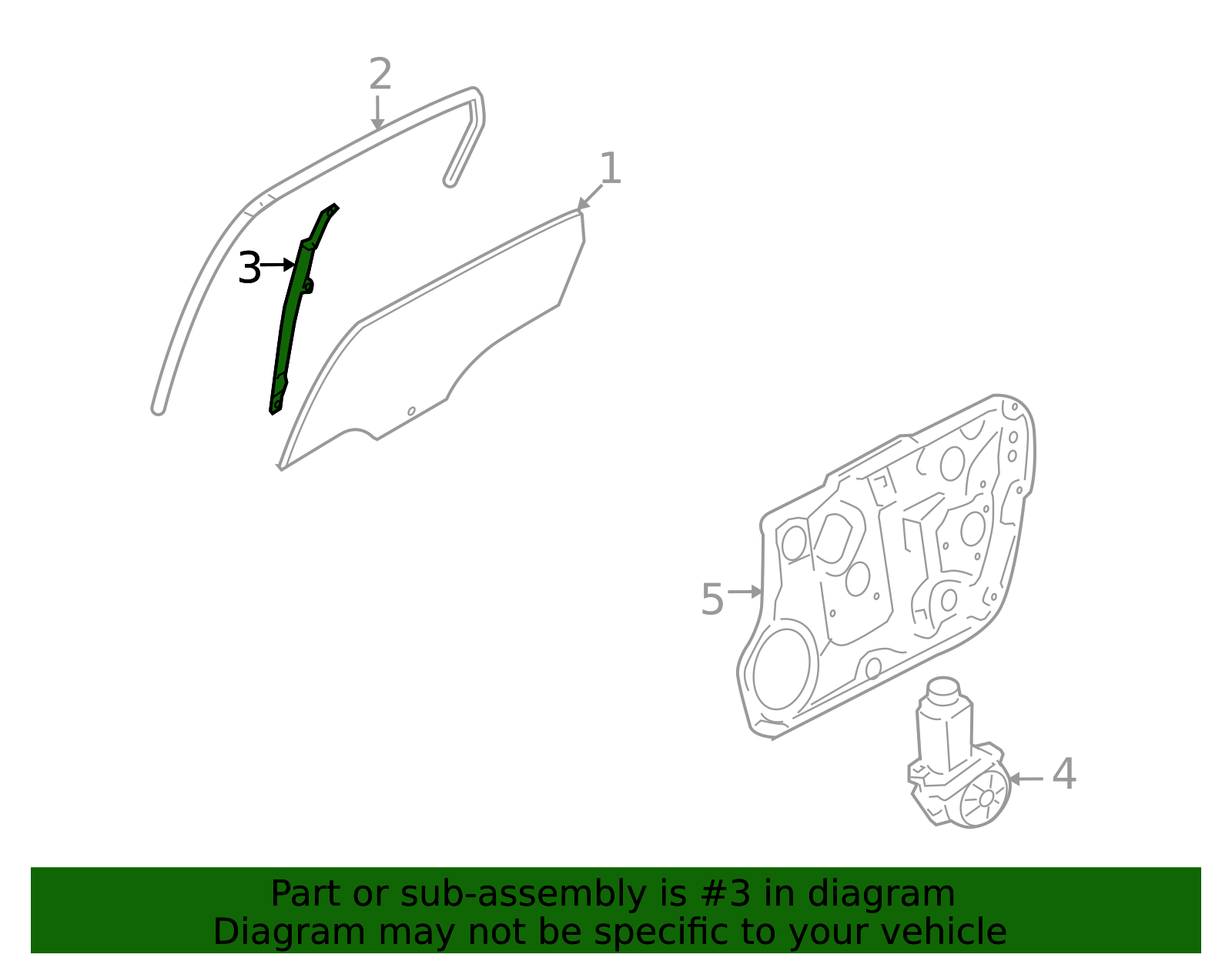 83545-3L000 - Lower Channel Hyundai Parts Pro