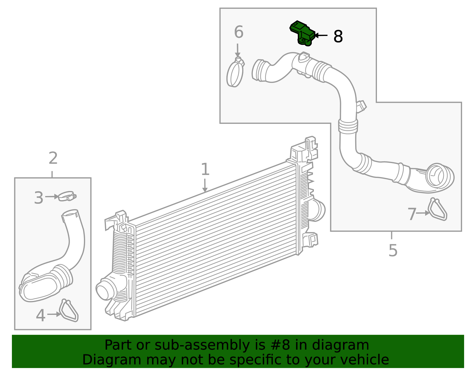2004-2012 GM Air Intake Temp Sensor 19432714 GM | GMPartsDirect.com