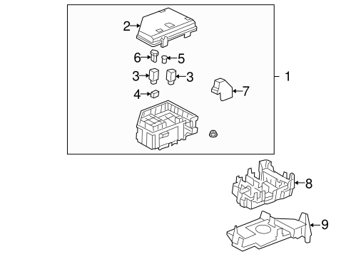 Relays for 2016 Chevrolet Traverse | GM Parts Center