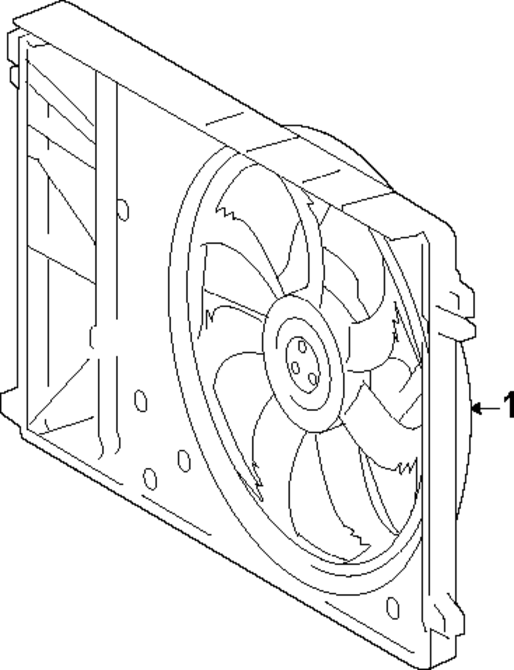 2025 Toyota Camry Fan Assembly 16360-F0190 | Toyota Parts Center