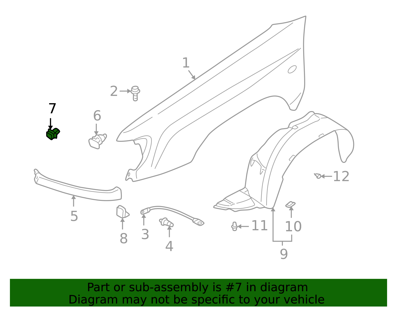 1998-2005 Subaru Forester OEM NEW 1998-2005 Subaru Forester XS XT 2.5L ...