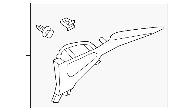 2011-2019 Infiniti Upper Quarter Trim 769356AU0A | Faulkner Infiniti of ...