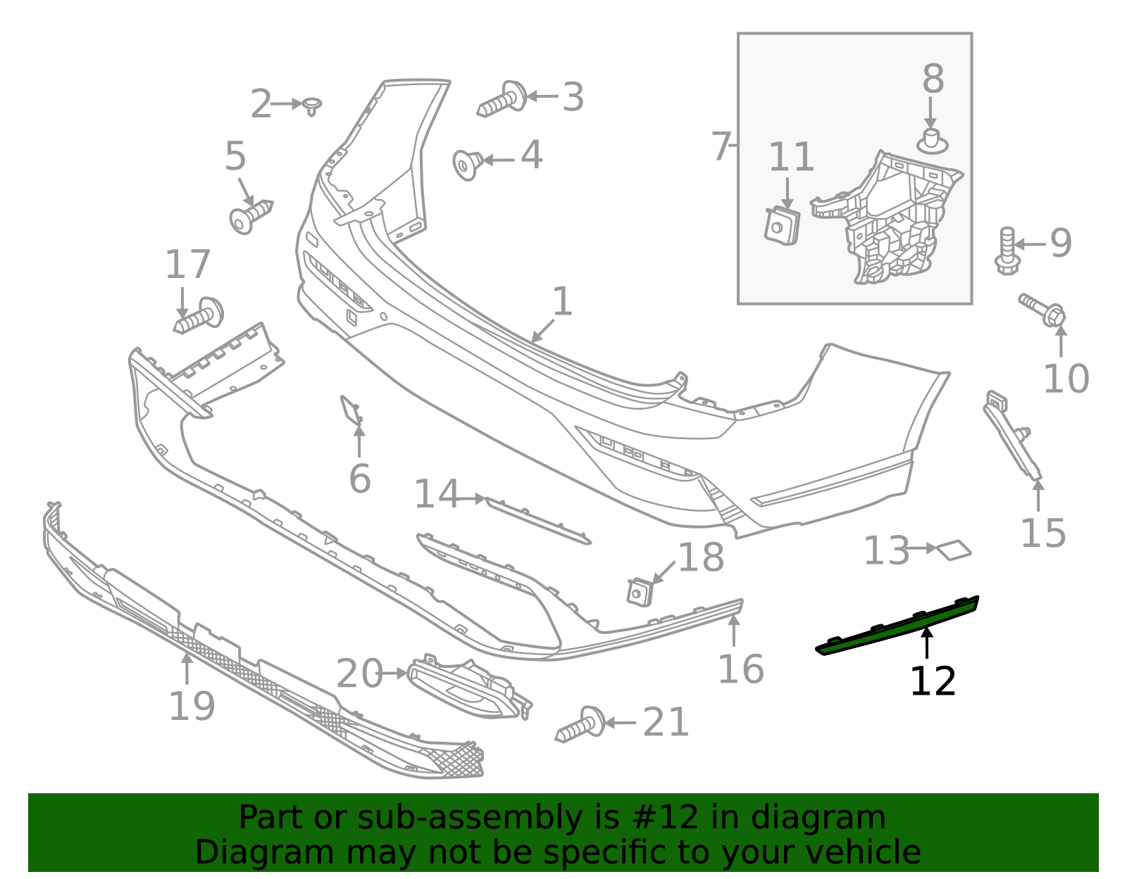 86697-T1EA0-DR2 - High-Quality Outer Molding for 2025 Genesis G80 ...