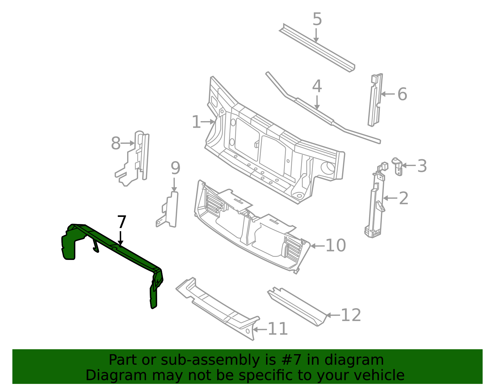 2006-2010 Ford OEM NEW 2006-2010 Ford Explorer Sport Trac Front Air ...